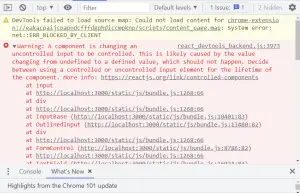 Solve - A component is changing an uncontrolled input to be controlled 2025