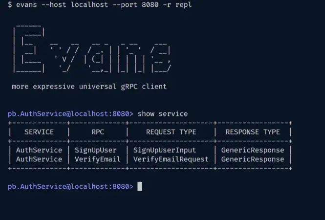 Build Golang Grpc Server And Client Signup User And Verify Email 2025
