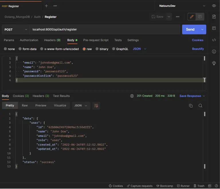 Golang & MongoDB: JWT Authentication and Authorization 2025