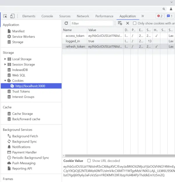 Reactjs Redux Toolkit Refresh Tokens Authentication 2025