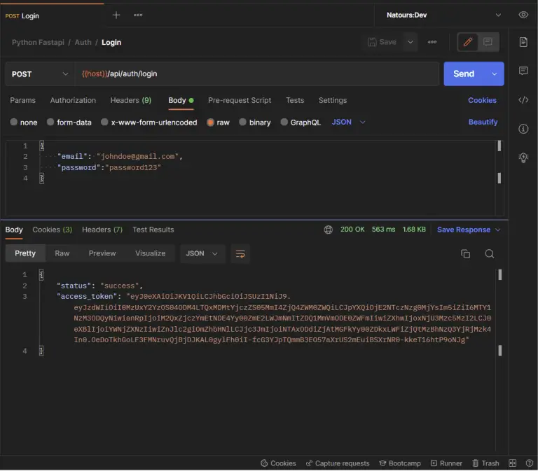 Restful Api With Python And Fastapi Access And Refresh Tokens 2025