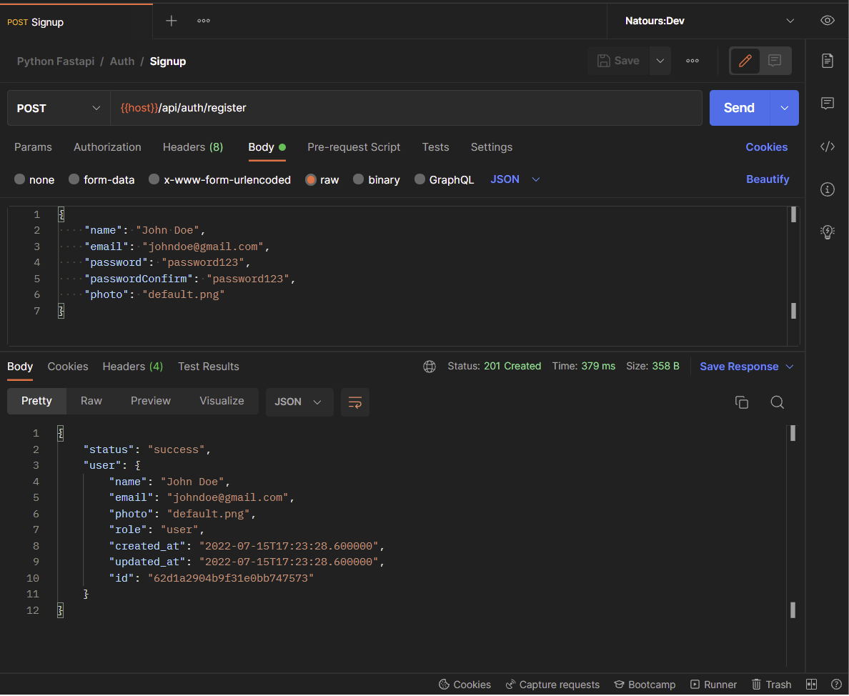 Api With Python Fastapi And Mongodb Jwt Authentication 2025