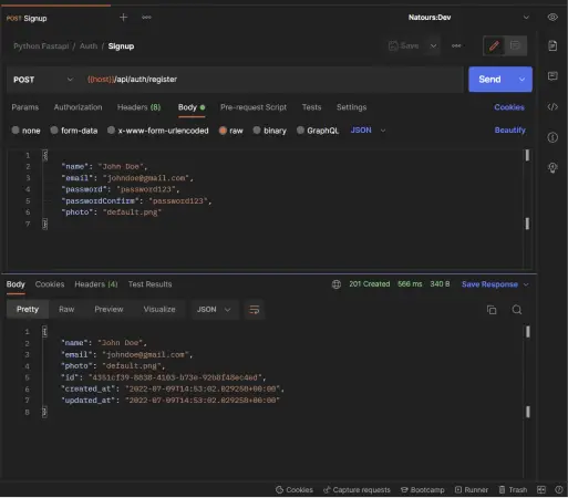 RESTful API with Python & FastAPI: Access and Refresh Tokens 2025