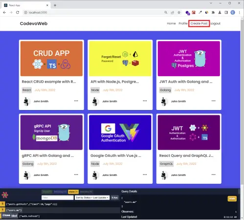 Build Full-Stack tRPC CRUD Application with Node.js, and React.js 2025